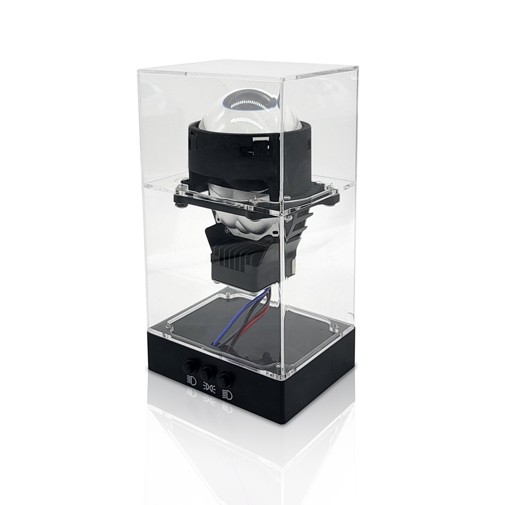 Car Projector Lens Display Box for HELLA 3R G5 KOITO Q5 Bi Xenon LED ...