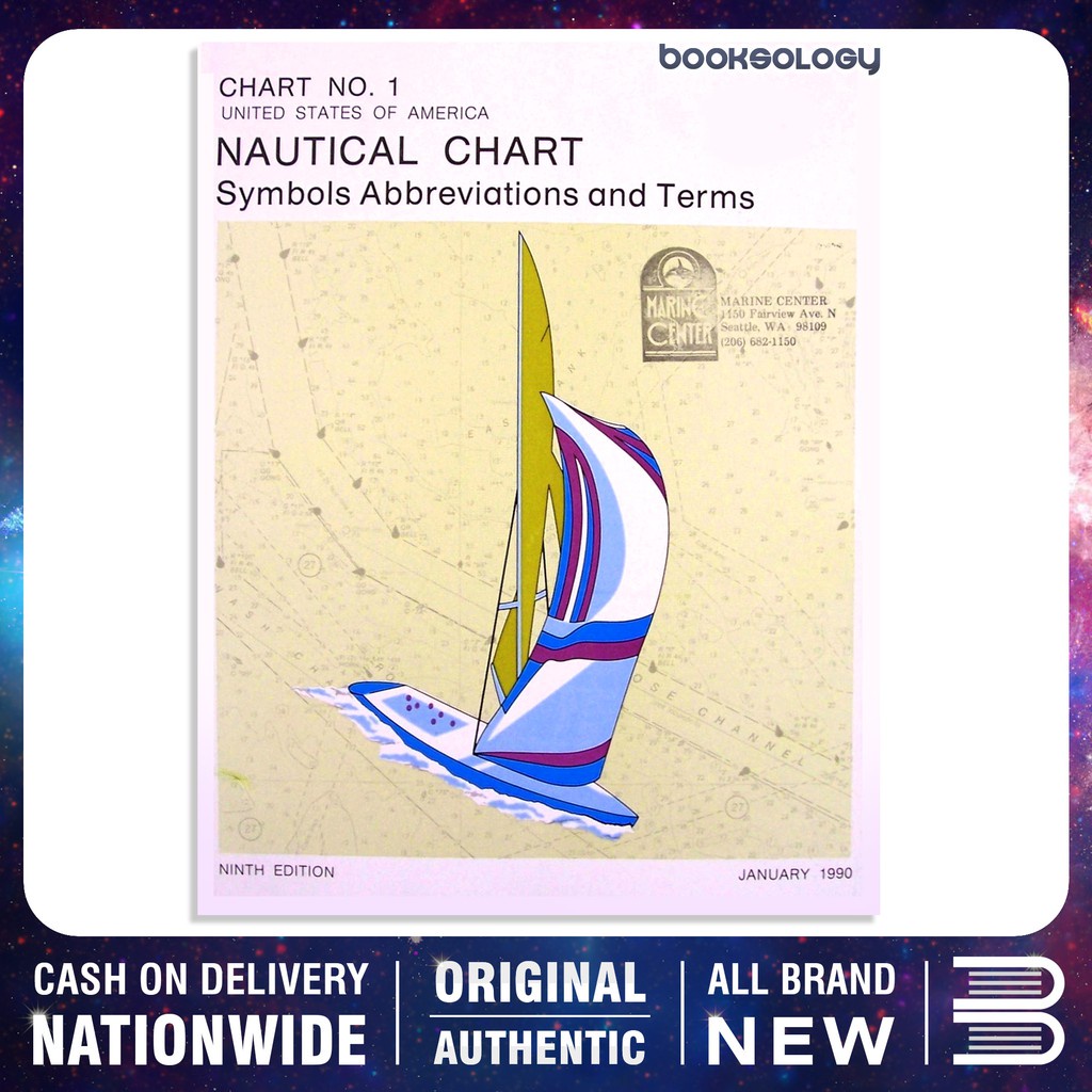 ♞ORIGINAL - Chart No 1 NAUTICAL CHART Symbols Abbreviations and Terms ...
