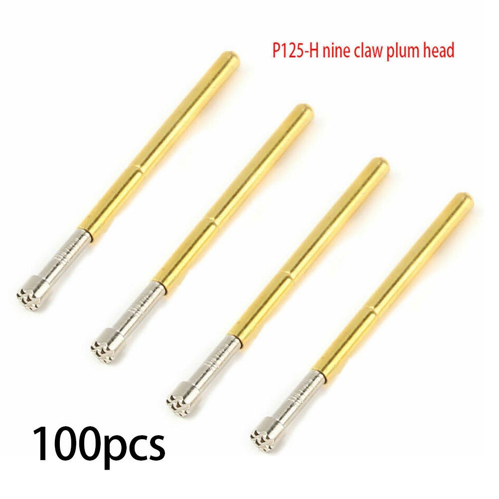PCB Conductive Testing Made Easy 100x Spring Test Probe Pogo Pin ...