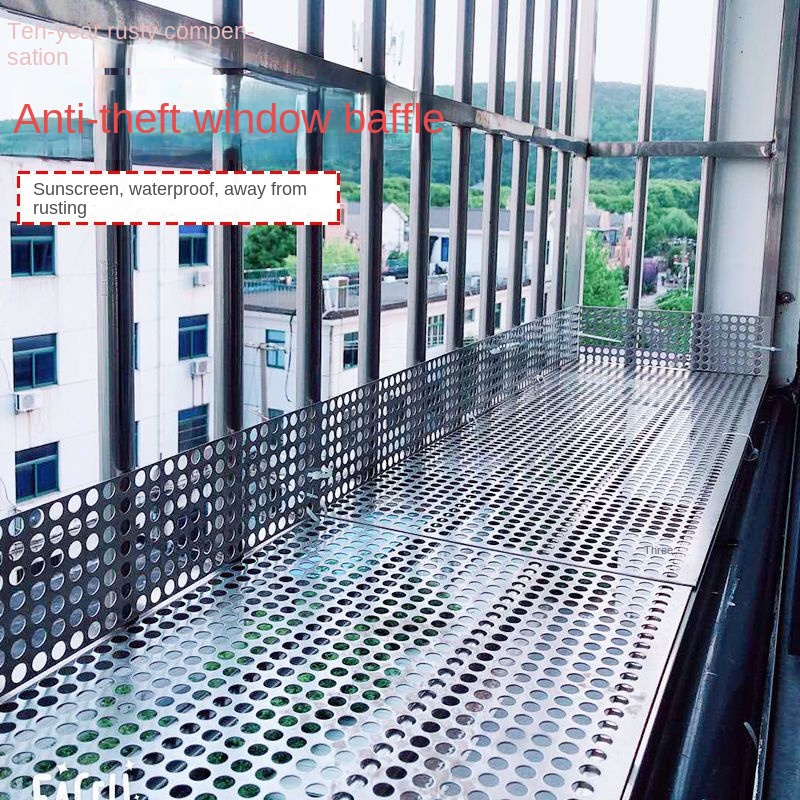 Balcony Protective Net 304 Stainless Steel Security Window Base Plate ...