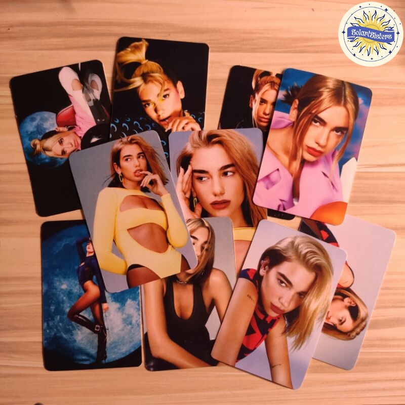 Dua Lipa 5pcs Set Photocards Waterproof High Quality | Future nostalgia ...