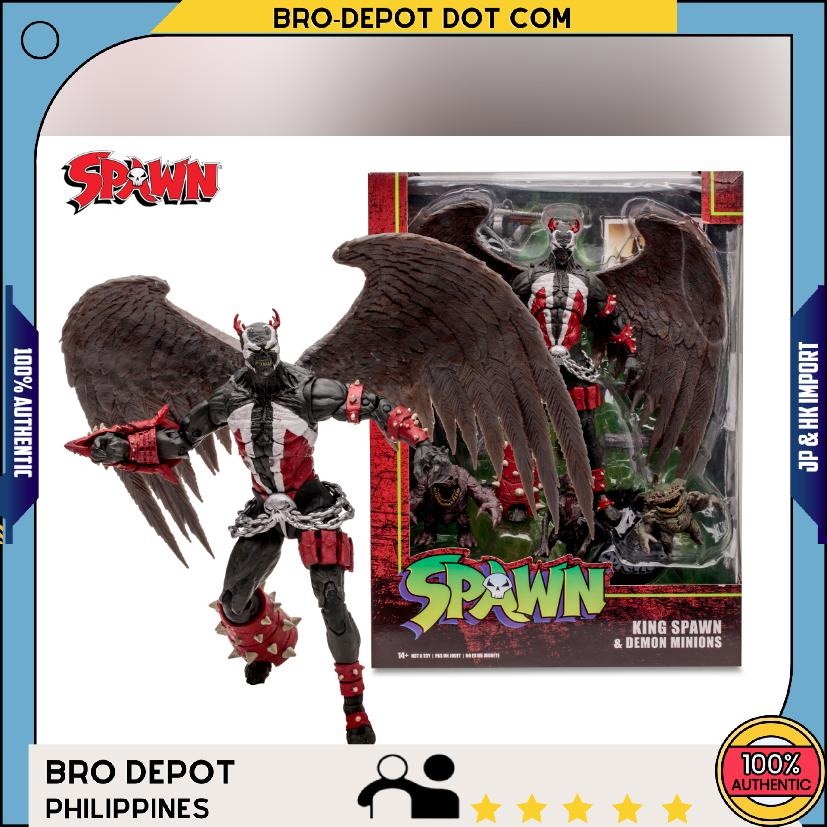 [Ready Stock] McFarlane Toys SPAWN MEGAFIG - KING SPAWN WITH WINGS AND ...