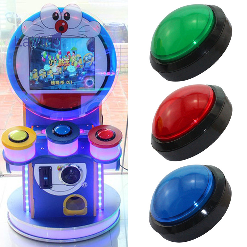 [LaVico] Big Dome Pushbutton 100mm Illuminated Arcade Push Buttons Led with Microswitch NEW ...