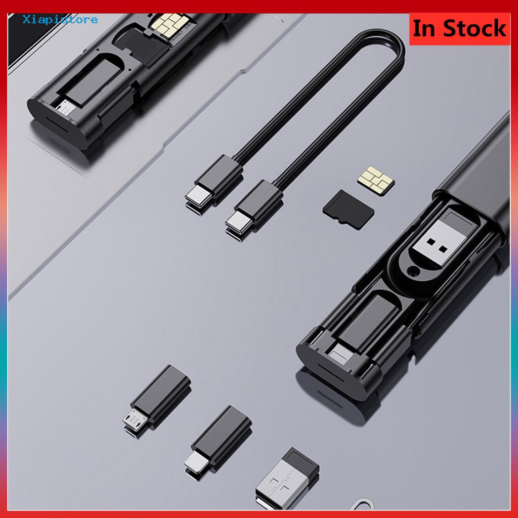 XPS Travel Multi-Functional Adapter Kit with Built-In Data Cable ...