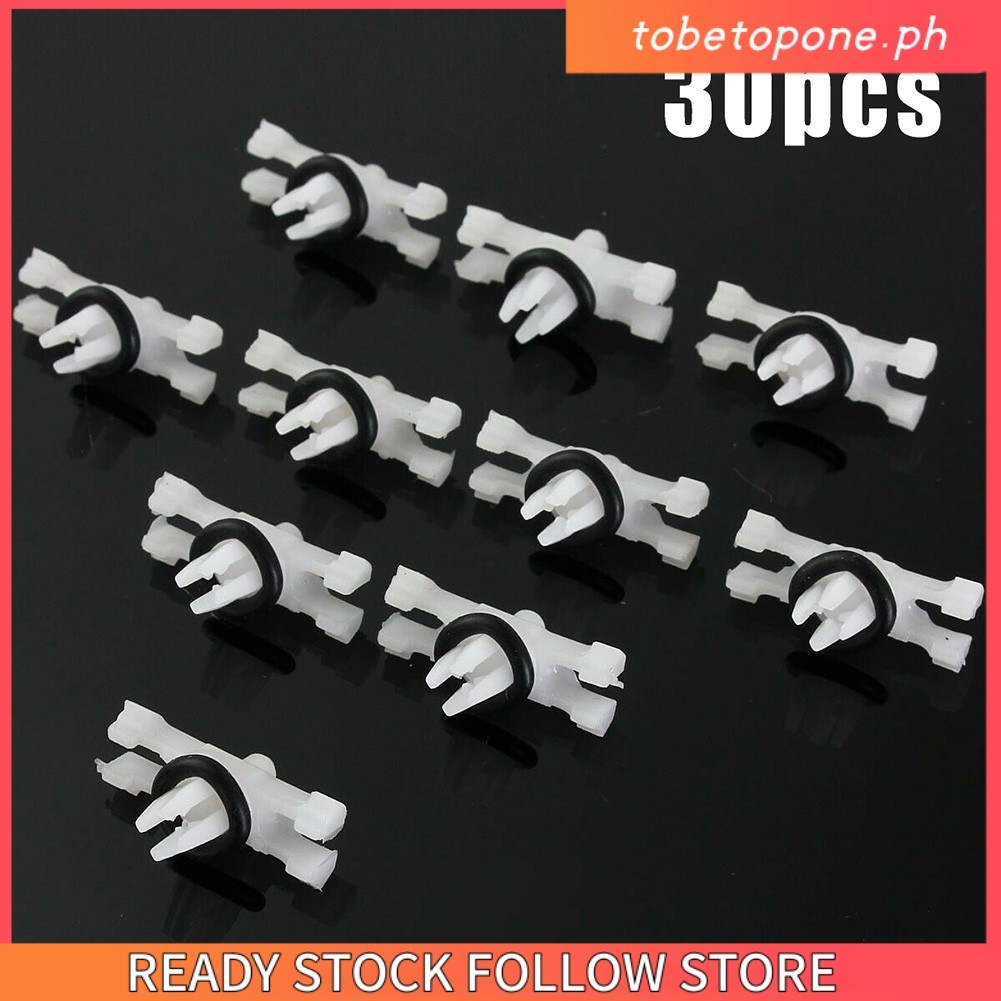 TBTOPONE ️30X Top Roof Rain Gutter Moulding Trim Fastener Clip For BMW ...