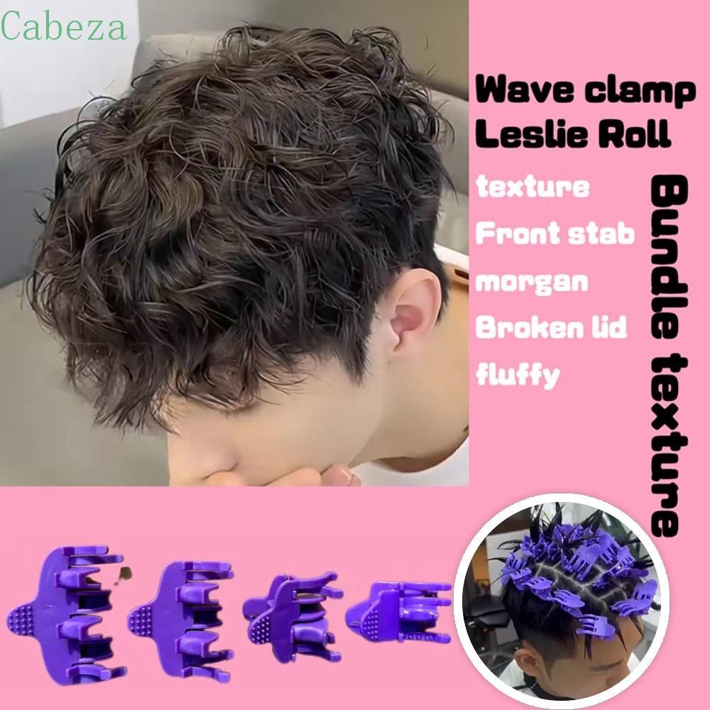 CABEZA 25Pcs Perm Hair Clip, Reusable Salon Hair Curl Styling Clamps ...