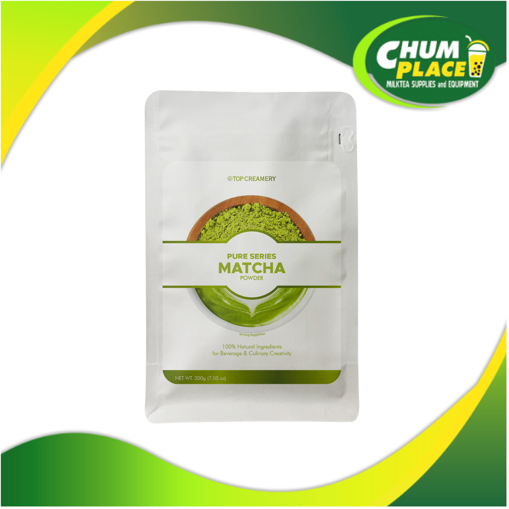 TOP Creamery Pure Matcha Powder 200g | Shopee Philippines