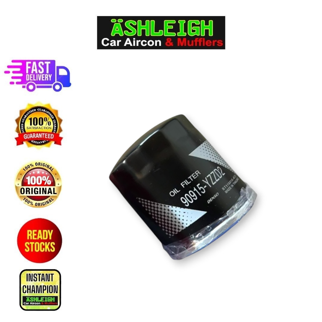 Oil Filter for Toyota Fortuner / Innova / HiAce / Hi-Lux 90915-YZZD2 ...