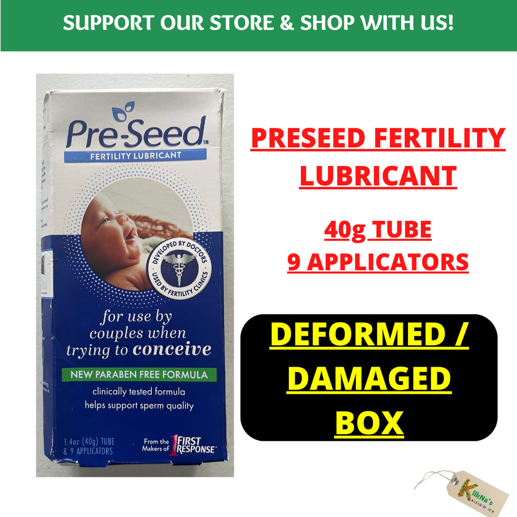 Pre-Seed | Preseed Fertility Lubricant, 40gTube, 9 Applicators Pre seed ...