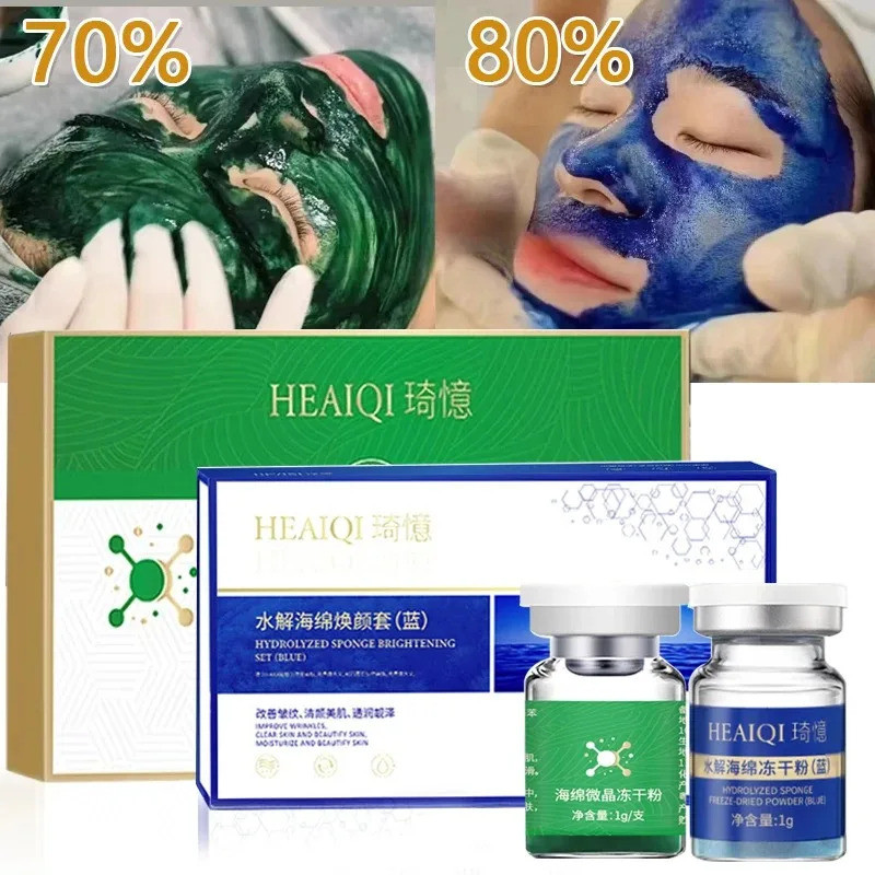 Face Sponge Microcrystal Freeze-dried Powder Collagen Regeneration ...