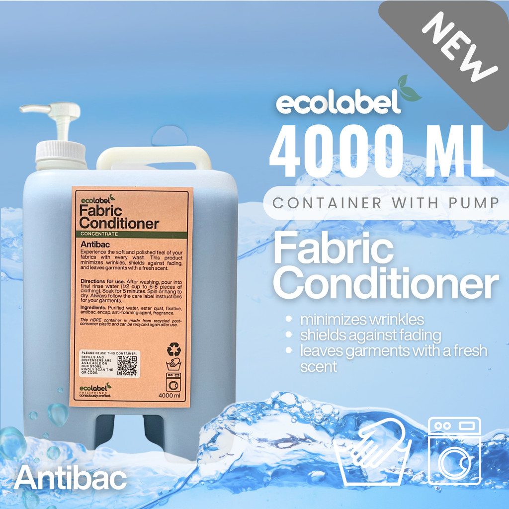 Laundry Fabric Conditioner Antibac Scent fabcon softener for laundry ...