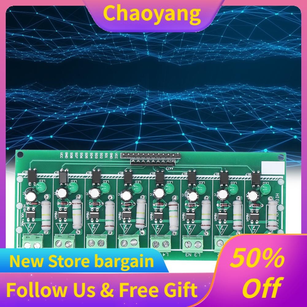 Chaoyangmall 8 Channel Optocoupler Isolation Board Photoelectric ...