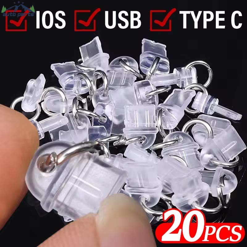 5/10/20Pcs Waterproof Phone Stopper Protective Cover - Transparent DIY ...