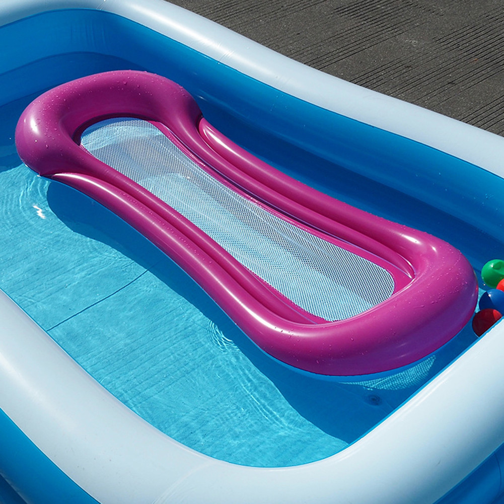 NEW Inflatable Floating Chair Sofa Beach Swimming Air Mattress Pool ...