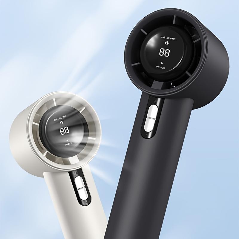 WX638 Mini Fan Rechargeable Strong Wind 100 Gear Wind Speed Fan Mini ...