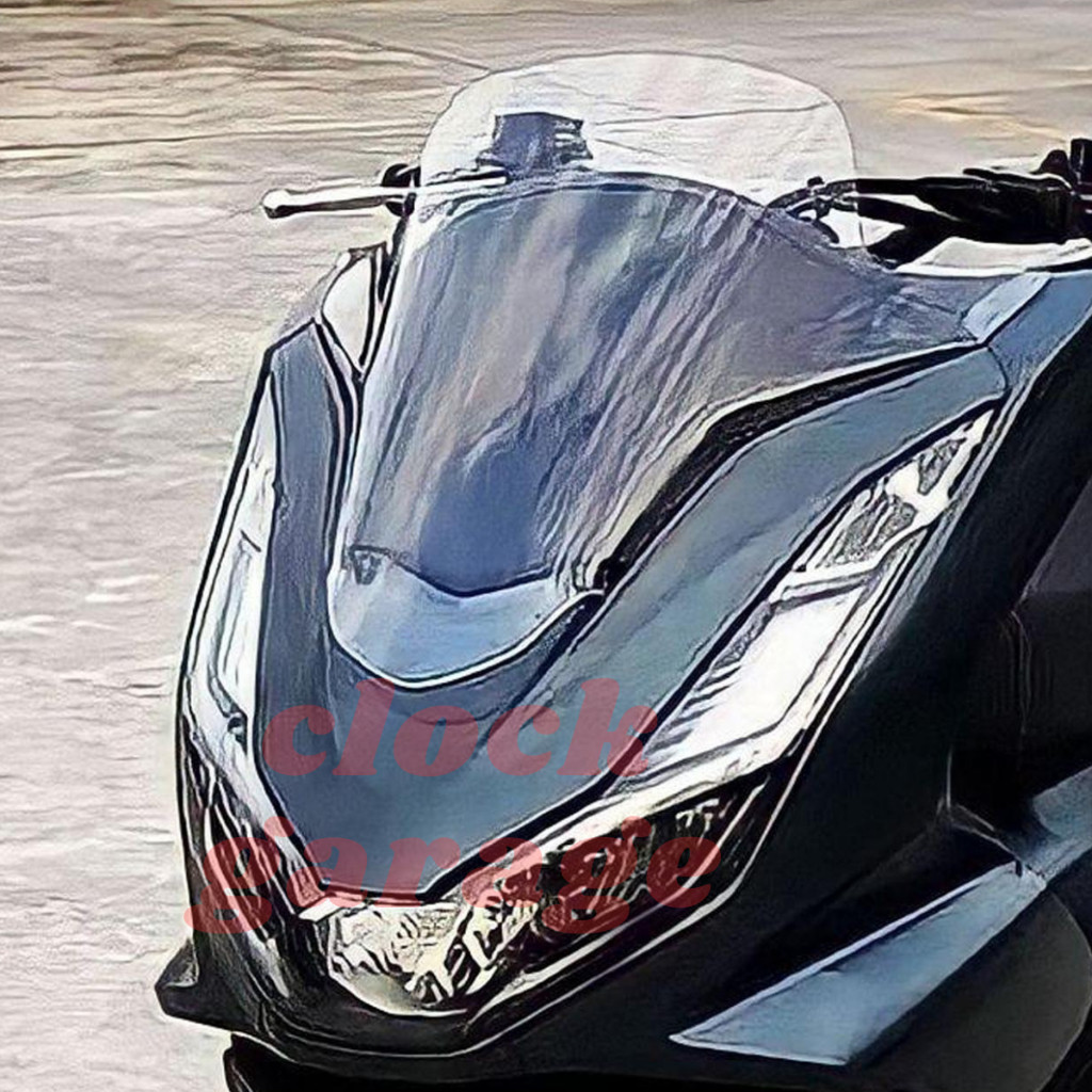 Windshield visor pcx 160 standard model Clear visor honda pcx 160 and ...