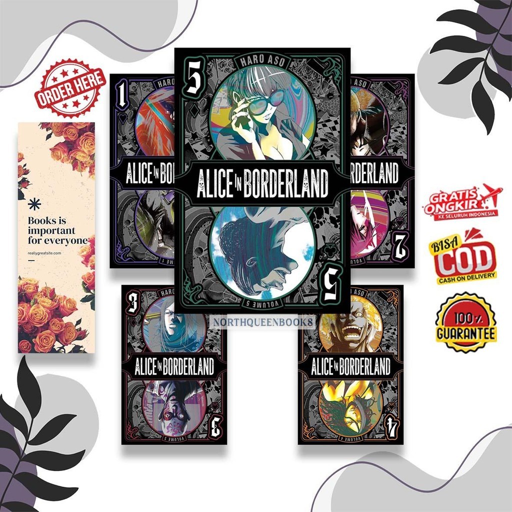 Manga Alice in Borderland by Haro Aso (English) | Shopee Philippines