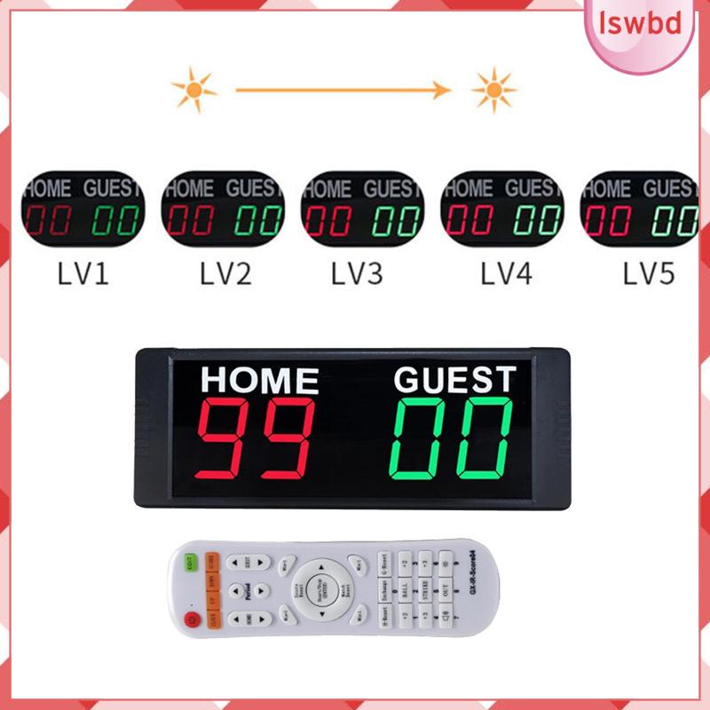 [lswbd] Electronic Digital Scoreboard Score Clock with Stopwatch ...