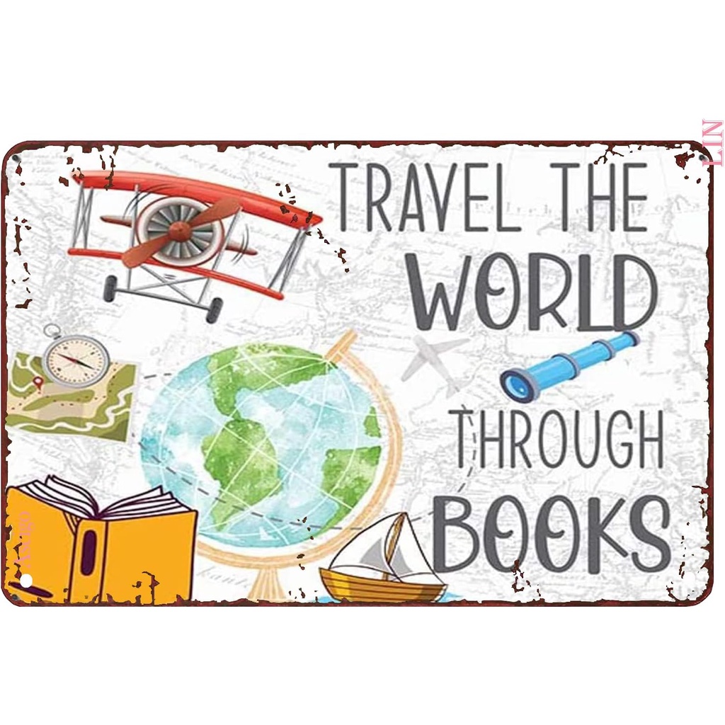 Tin Decor Reading Printable Poster Classroom Reading Nook Classroom ...