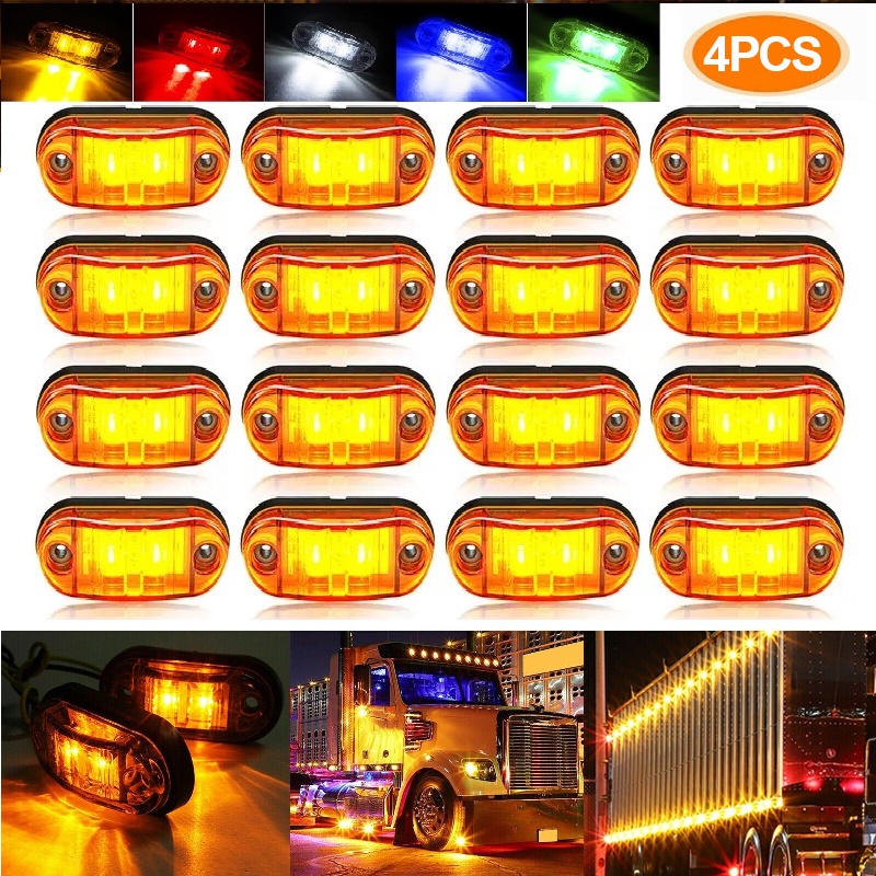 New Design LED Warning Light Truck Side Marker Lights Turn Signal Lamp ...