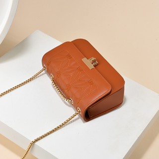 UISN #S810 Women's Bag Mini Slanted Backpack Chain Lock Small Square ...