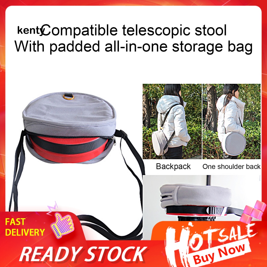 kT Stool Shoulder Bag Soft Cushion Wear-resistant Easy to Carry Storage ...