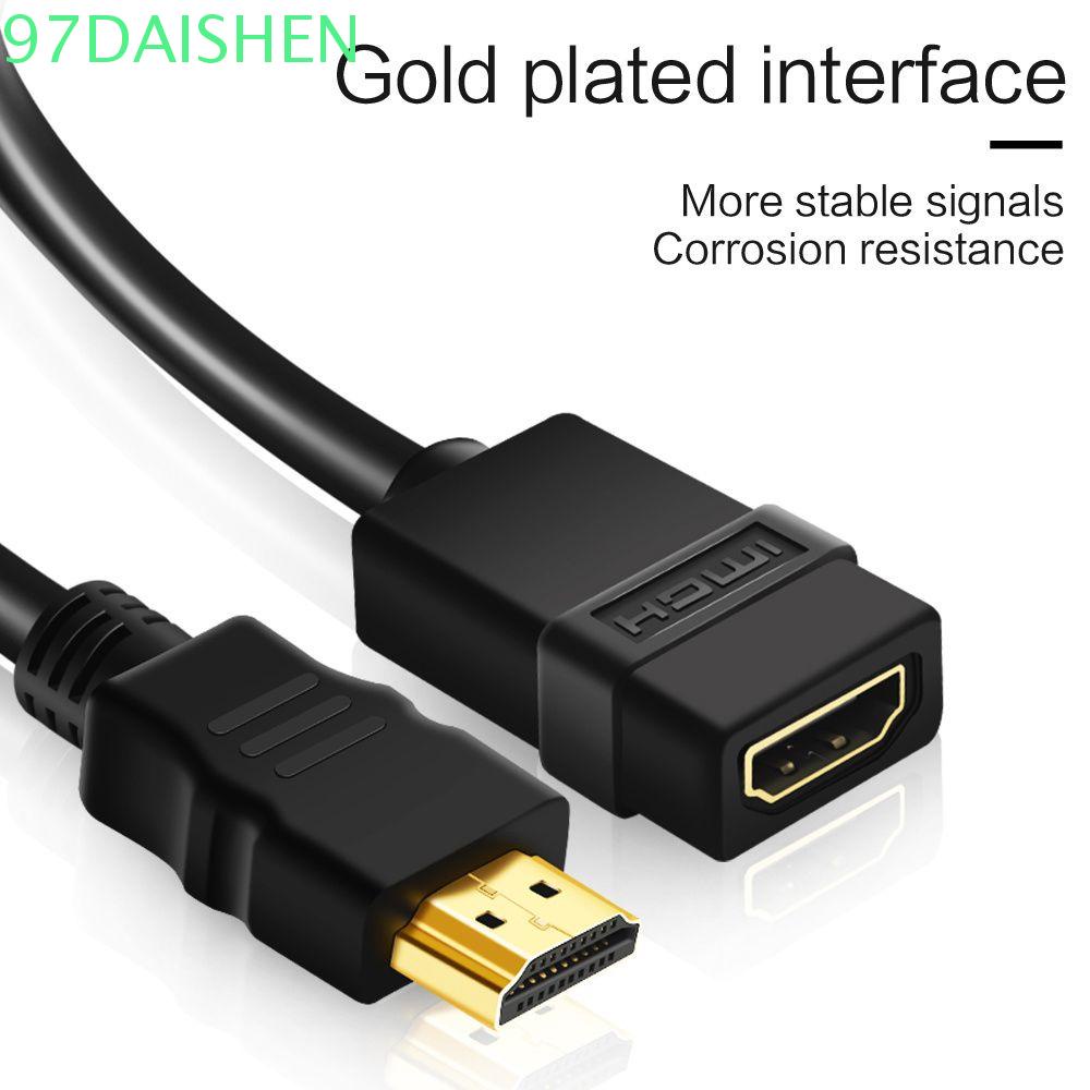 DAISHEN HDMI Extension Cable HD TV LCD Laptop Projector Connector HDMI ...