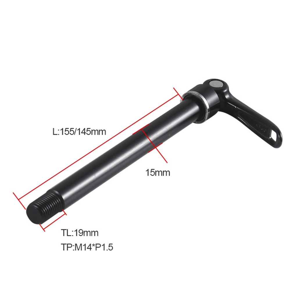 15 X 100 Mm/15 X 110 Mm Bike Shaft Thru Axle Rod Front Fork Bike Frame ...