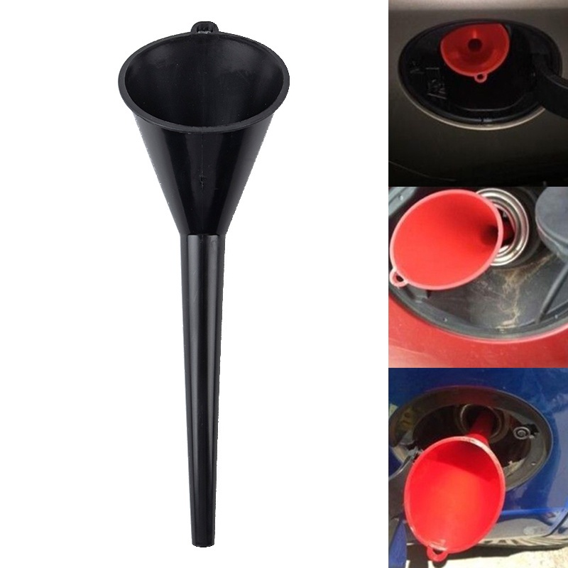 Universal Car Refueling Funnel Long Stem Slanting Mouth Refueling ...