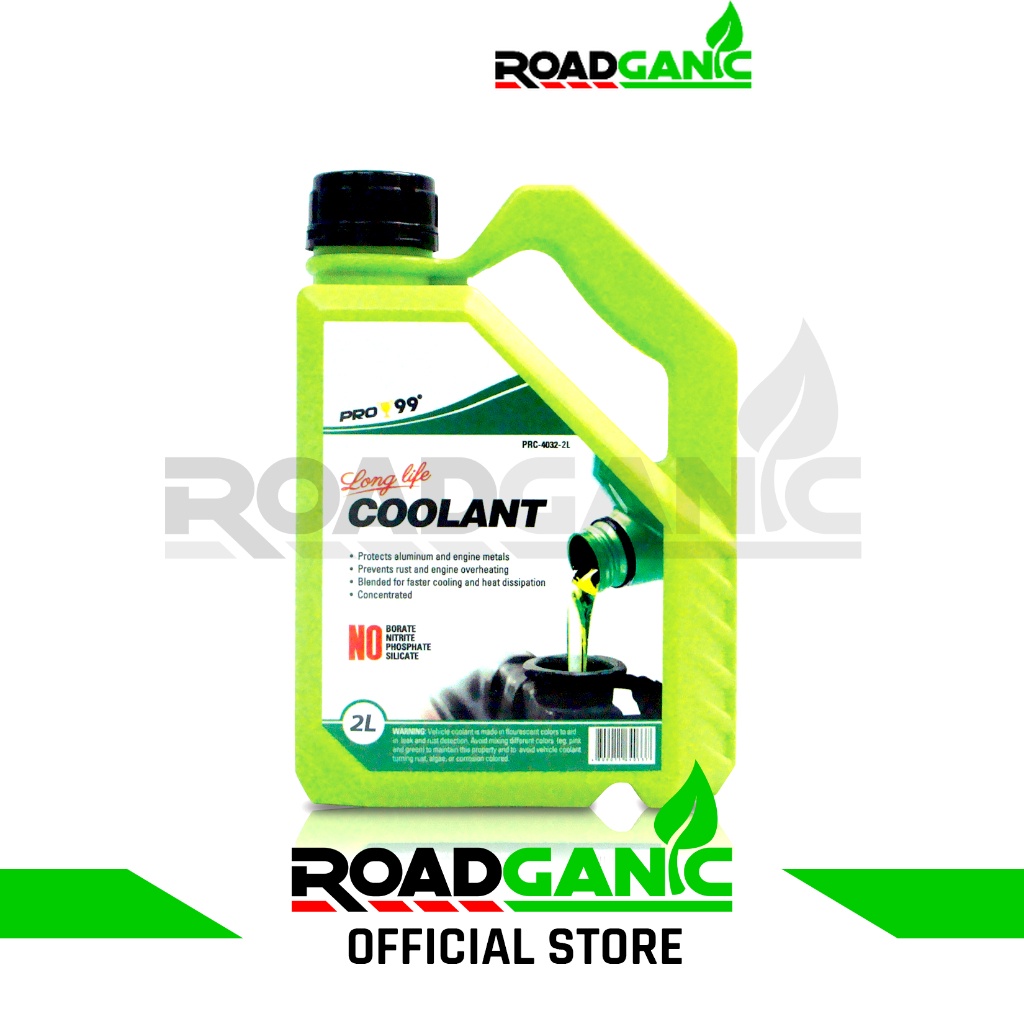 PRO-99 Ready To Use Long Life Coolant Green 2L | Shopee Philippines
