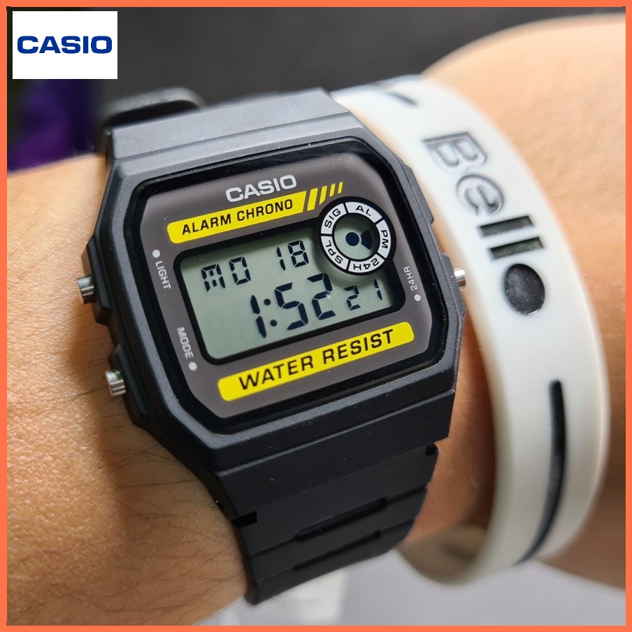 Casio Men's Watch F94wa 9808 Digital Watch with Plastic Strap for Men ...