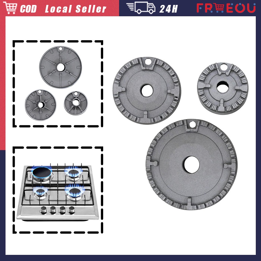47.5mm/68mm/94mm Oven Hob Gas Stove Burner Crown Universal Straight ...