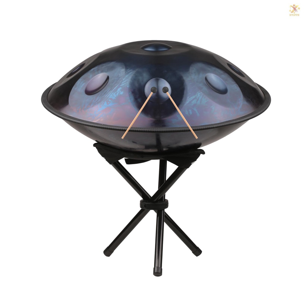 10 Notes Handpan Drum 22-inch Stainless Steel Drum Hand Drum with ...