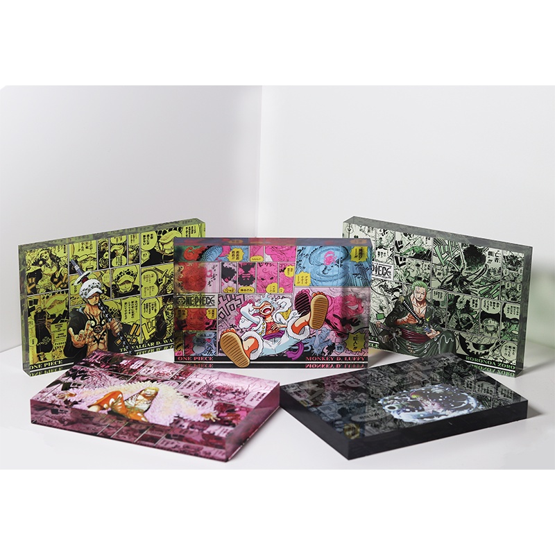 One Piece Figure Peripheral Customized Character Bricks Luffy Zoro Ace ...