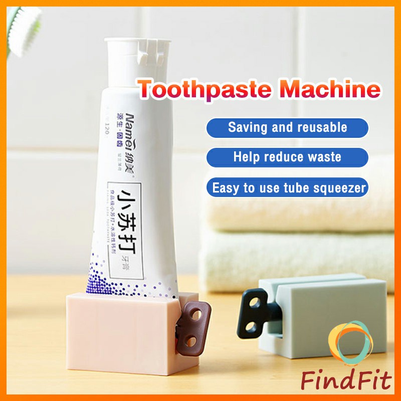 FindFit Toothpaste Squeezing Device Clean Cream Squeezer Extruder Automatic Toothpaste Machine ...