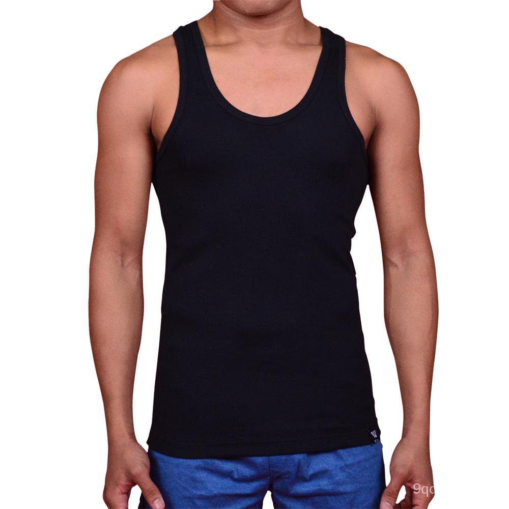Walker Organic Cotton USA Men Classic Muscle Fit Top Sando (Single Pack ...