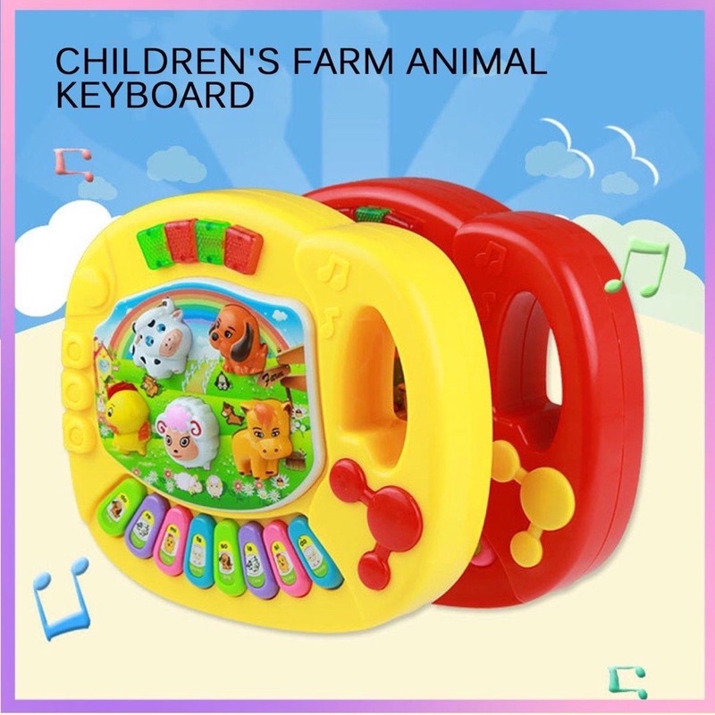 Animal Farm Piano Function Battery Powered Animal Sound High Quality ...