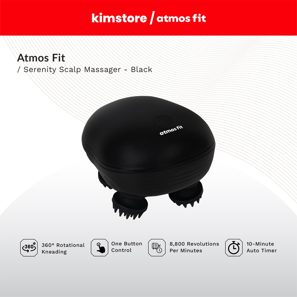 Atmos Fit Serenity Scalp Massager | Shopee Philippines