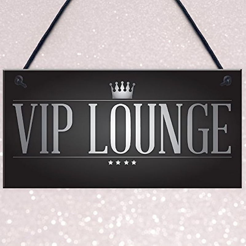 1pc VIP Lounge Vintage Man Cave Pub Home Bar Garden Hanging Sign Plaque ...