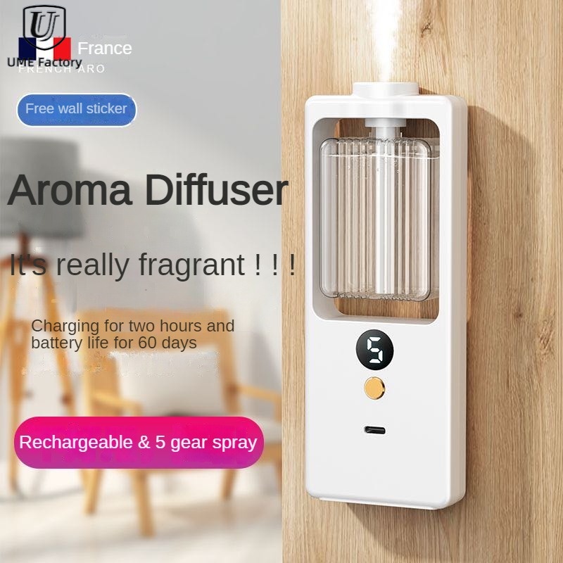 Home Fragrance Automatic Aroma Diffuser Portable Toilet Air Purifier ...