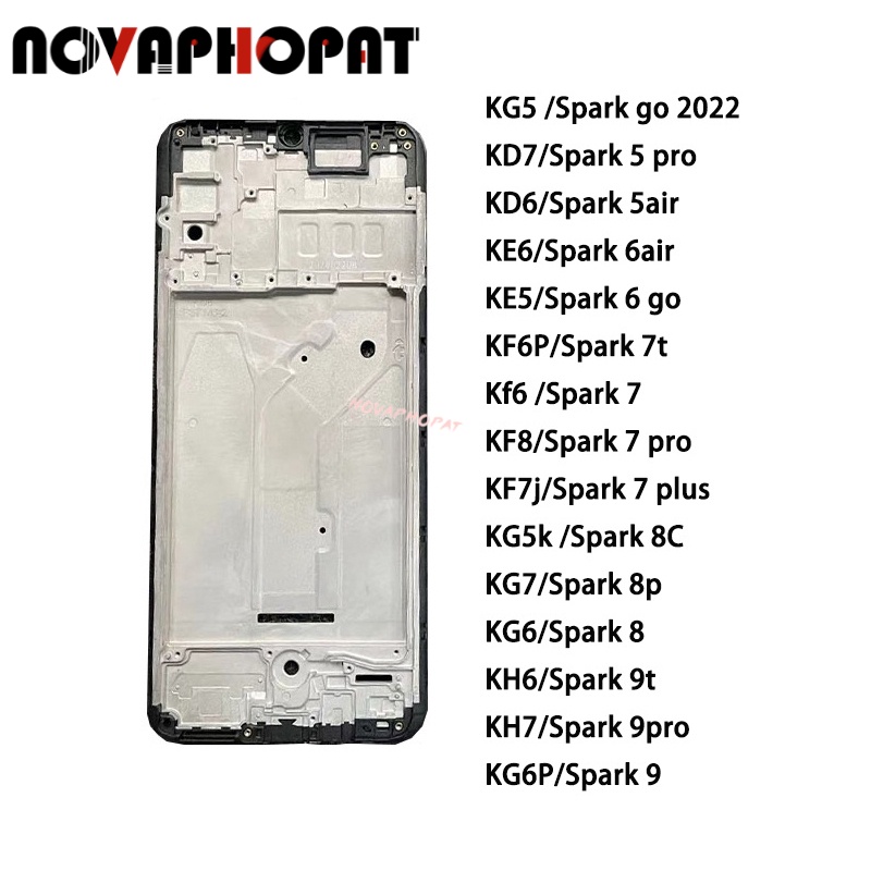 For Tecno Spark 9 8C 6 Go 8p 5 7t 8 8T 7 Plus Air 7 Pro KD7 KG5 KF8 ...