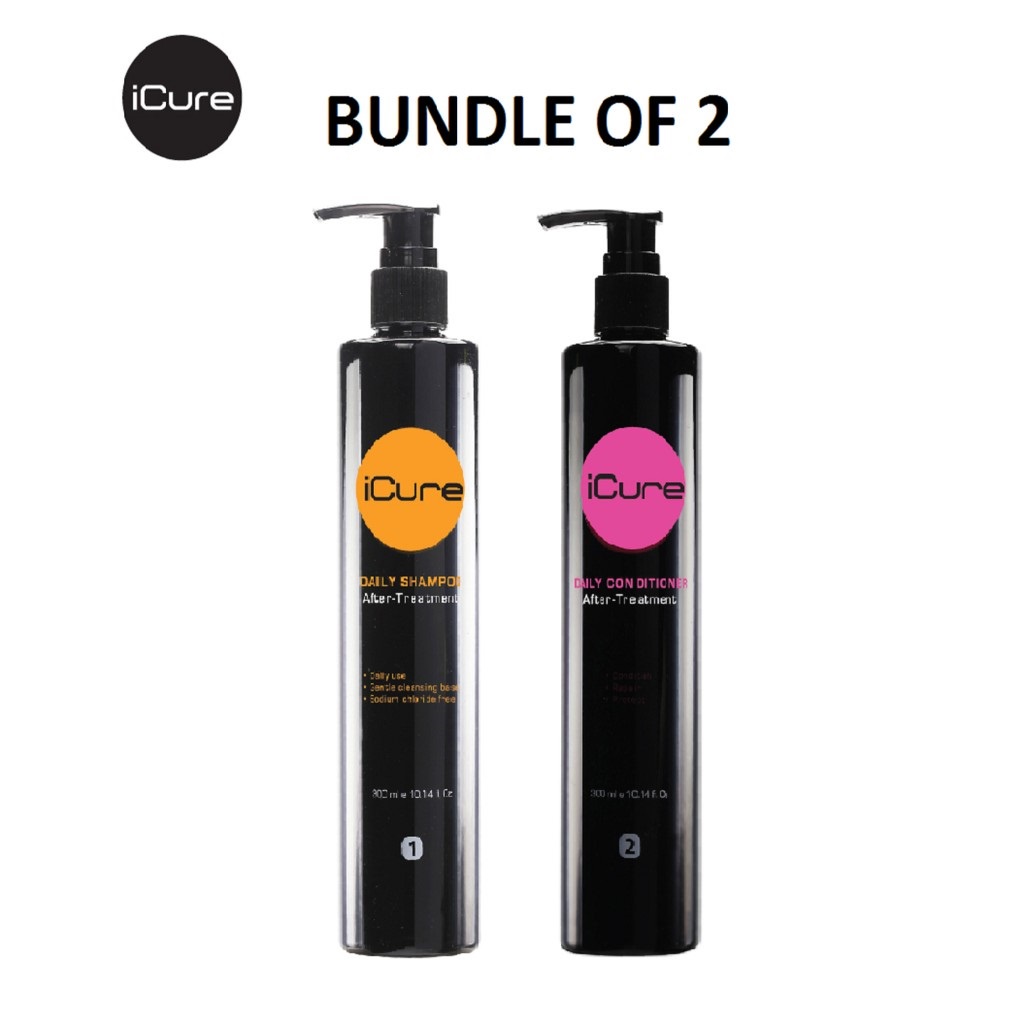 iCure Bundle of 2 FREE 4 Yourganic Color Shampoo | Shopee Philippines