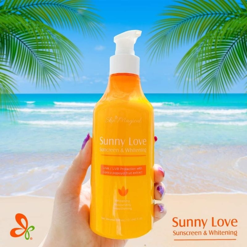 Skin Magical SUNNY LOVE Whitening Lotion & Sunscreen | Shopee Philippines
