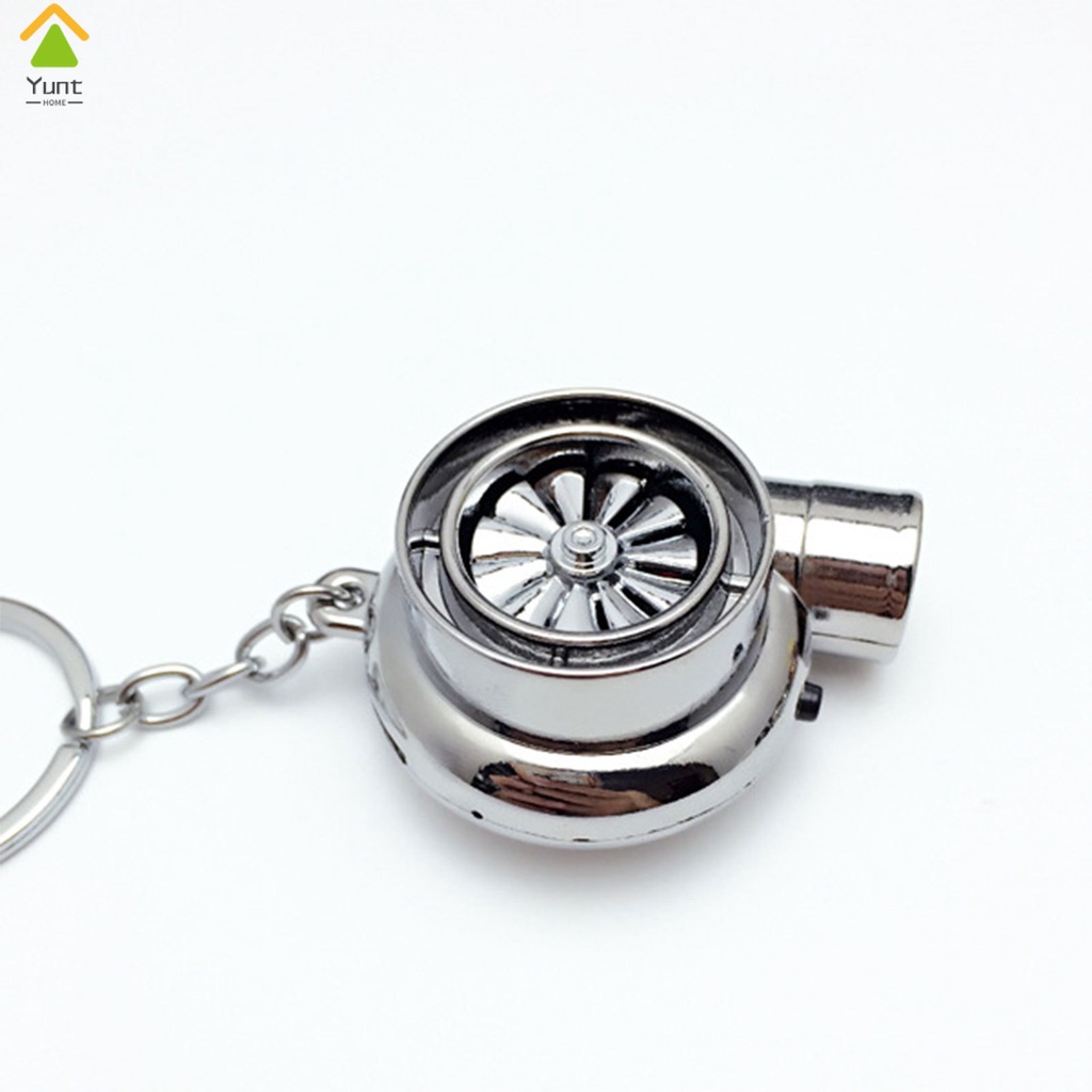 RS Car Metal Keyring Sound Turbo Key Sleeve Bearing Spinning Model ...