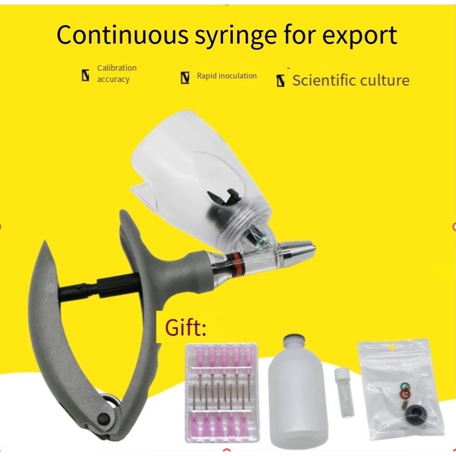 Automatic Continuous Syringe with Bottle Guard 2ml 5 ml Fiberglass ...