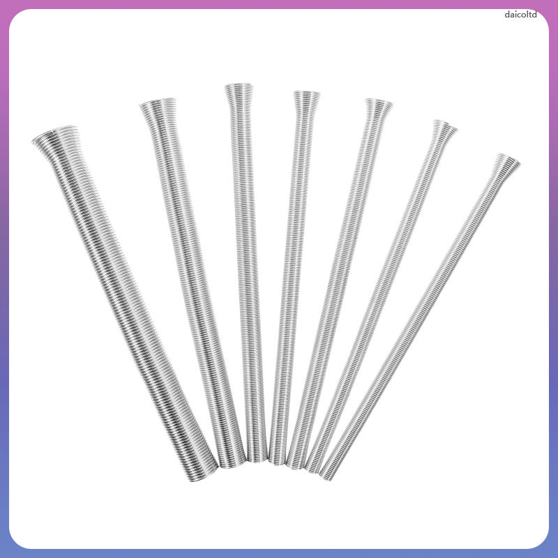 7 Pcs Tube Bender Kit Chisel Spring Tubing Pipe Wrench Brake Line Metal ...