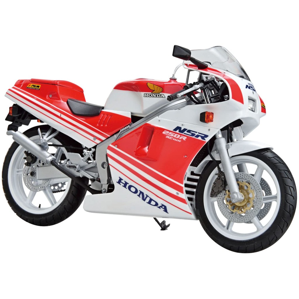 Aoshima Bunka Kyozaisha 1/12 The Bike Series No.8 Honda MC18 NSR250R 1988 Plastic Model Molding ...