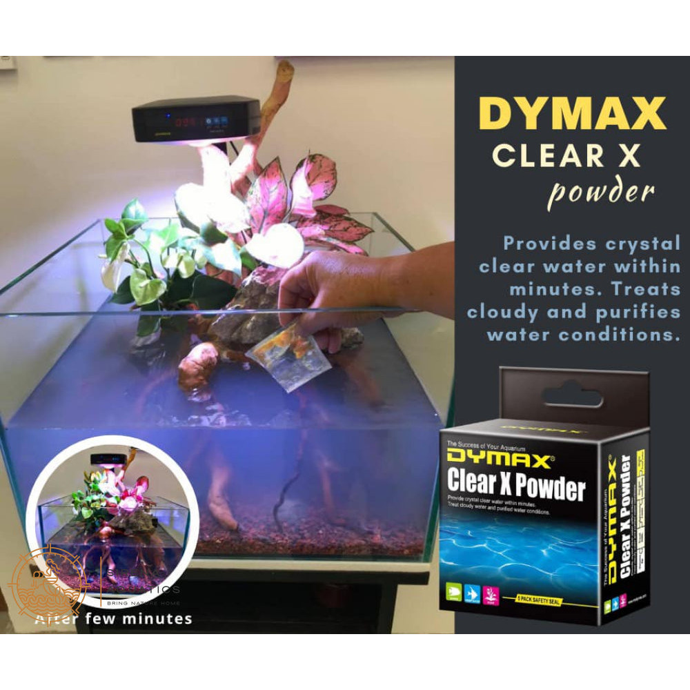 DYMAX Clear X Powder - Water Clarifying Solution for Aquariums | Shopee Philippines