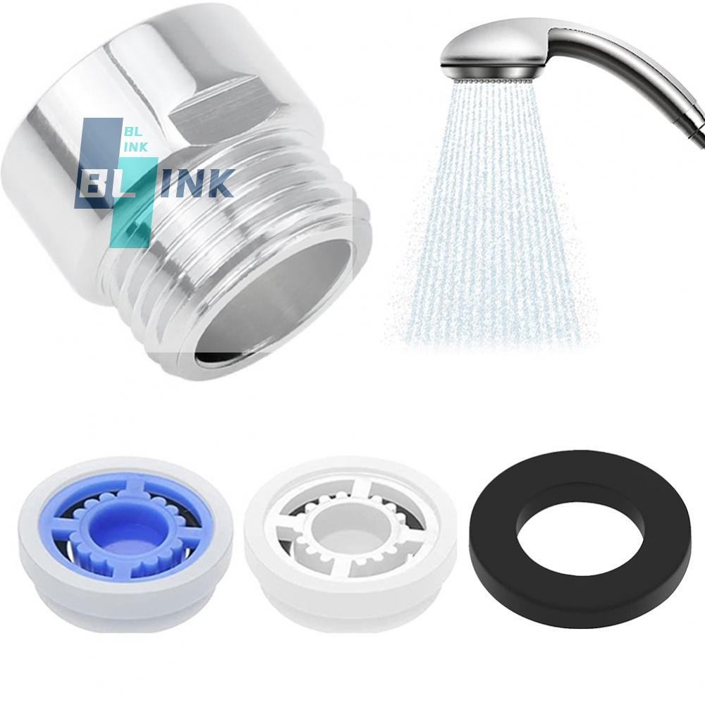 Brass Water Flow Reducer with Gasket and Shower Adapte Save Water and ...