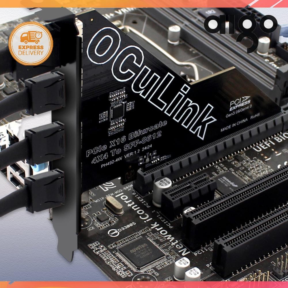PCIe X16 To SFF 8611&8612 Adapter Card PCIE External Oculink SFF-8612 Adapter [aigoni.ph ...